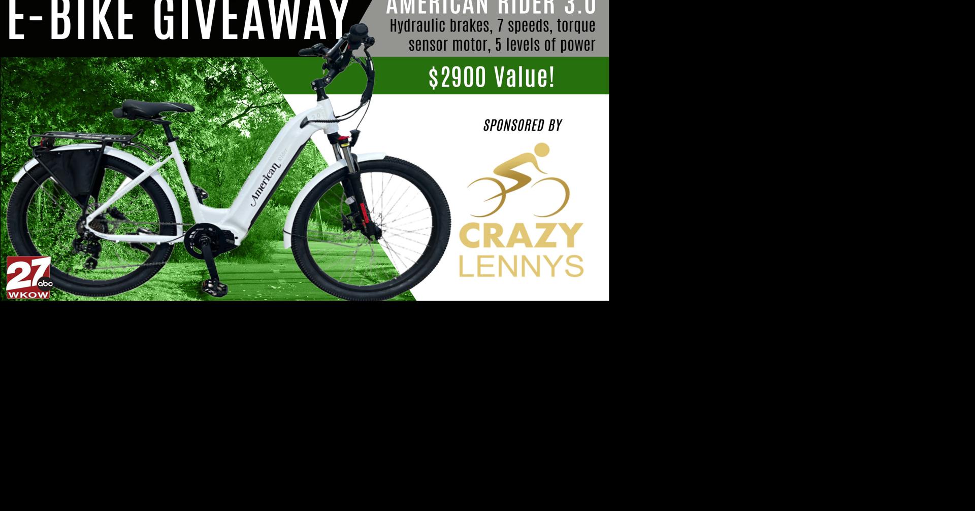 E-bike giveaway 2024 | | wkow.com