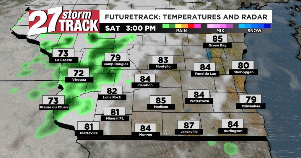 More muggy air on Saturday | Forecast | wkow.com