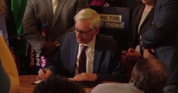 Gov. Tony Evers signs legislative maps proposal | Top Stories | wkow.com