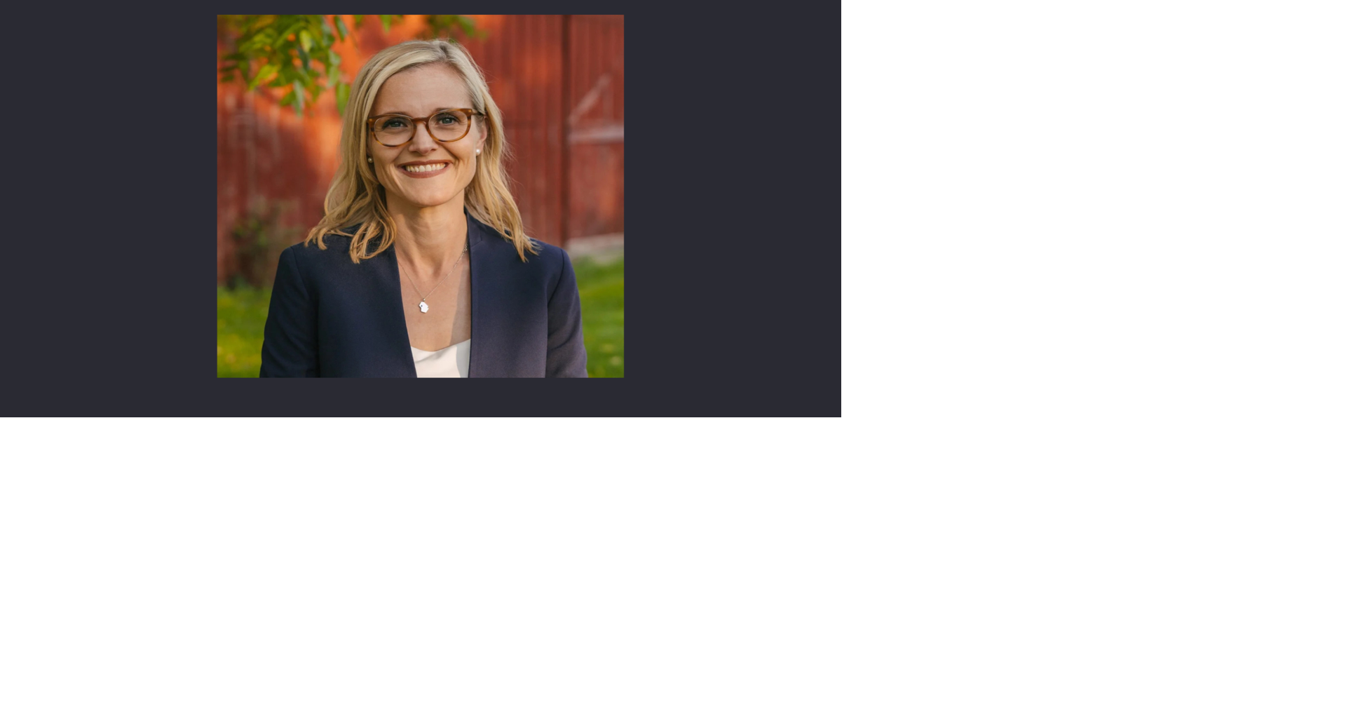 Wisconsin Secretary of State Sarah Godlewski announces run for ...