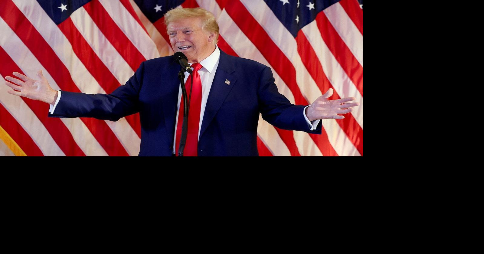 Former President Donald Trump at campaign event in Racine | News | wkow.com