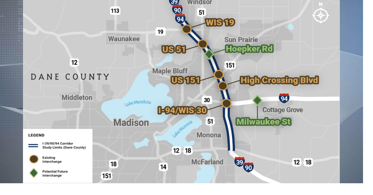 Public meetings scheduled to discuss potential I-39/90/94 changes ...