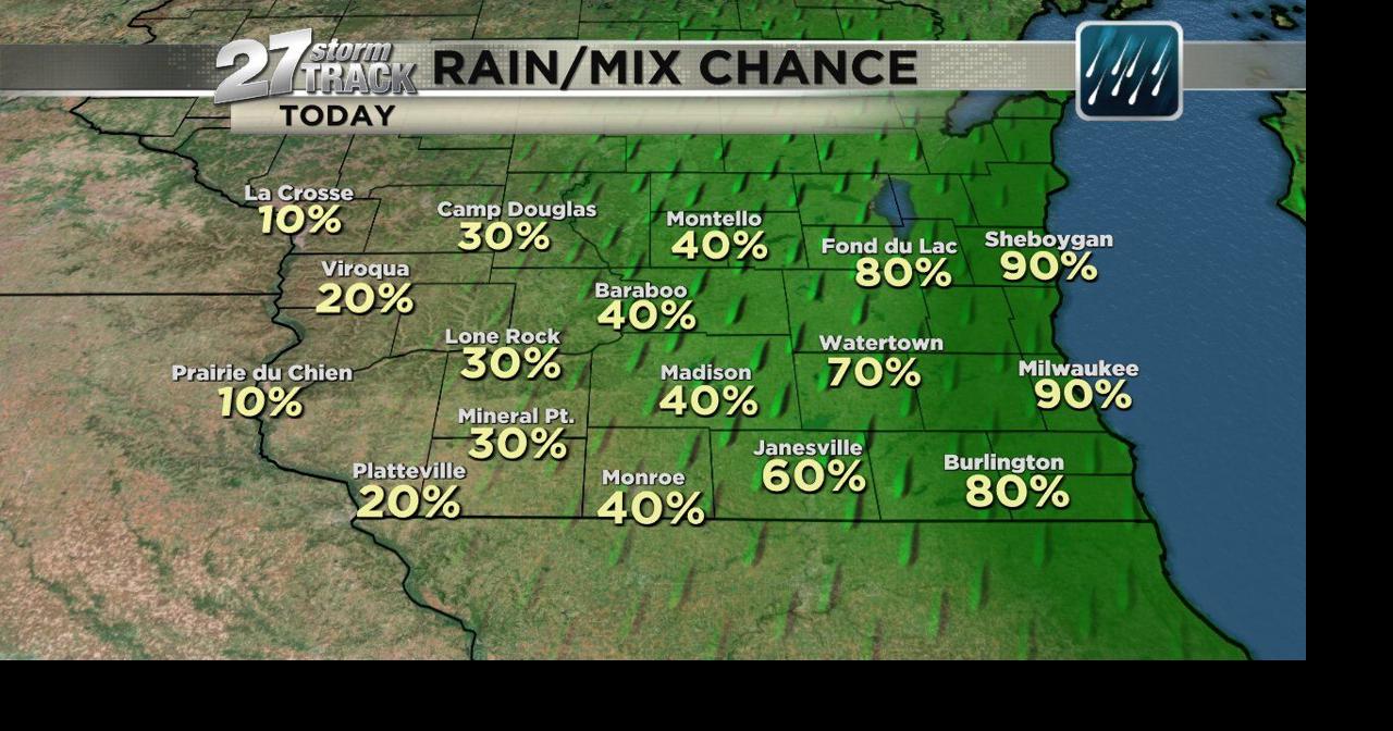 Damp, windy & chilly start to May | News | wkow.com