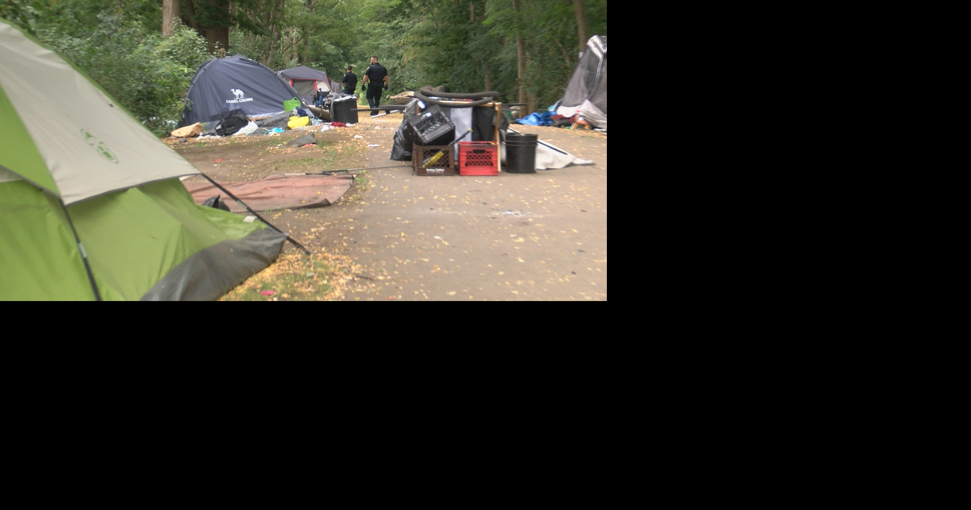 City Clears Homeless out of Veterans Trail and Marsh | News | wkow.com