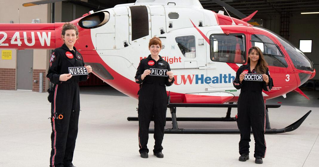 THURSDAY AT 10: Meet UW Med Flight’s first all-female crew | Archive ...