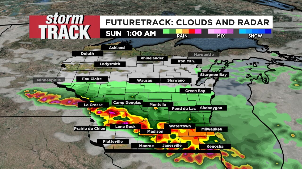 Storms and showers continue overnight | Forecast | wkow.com