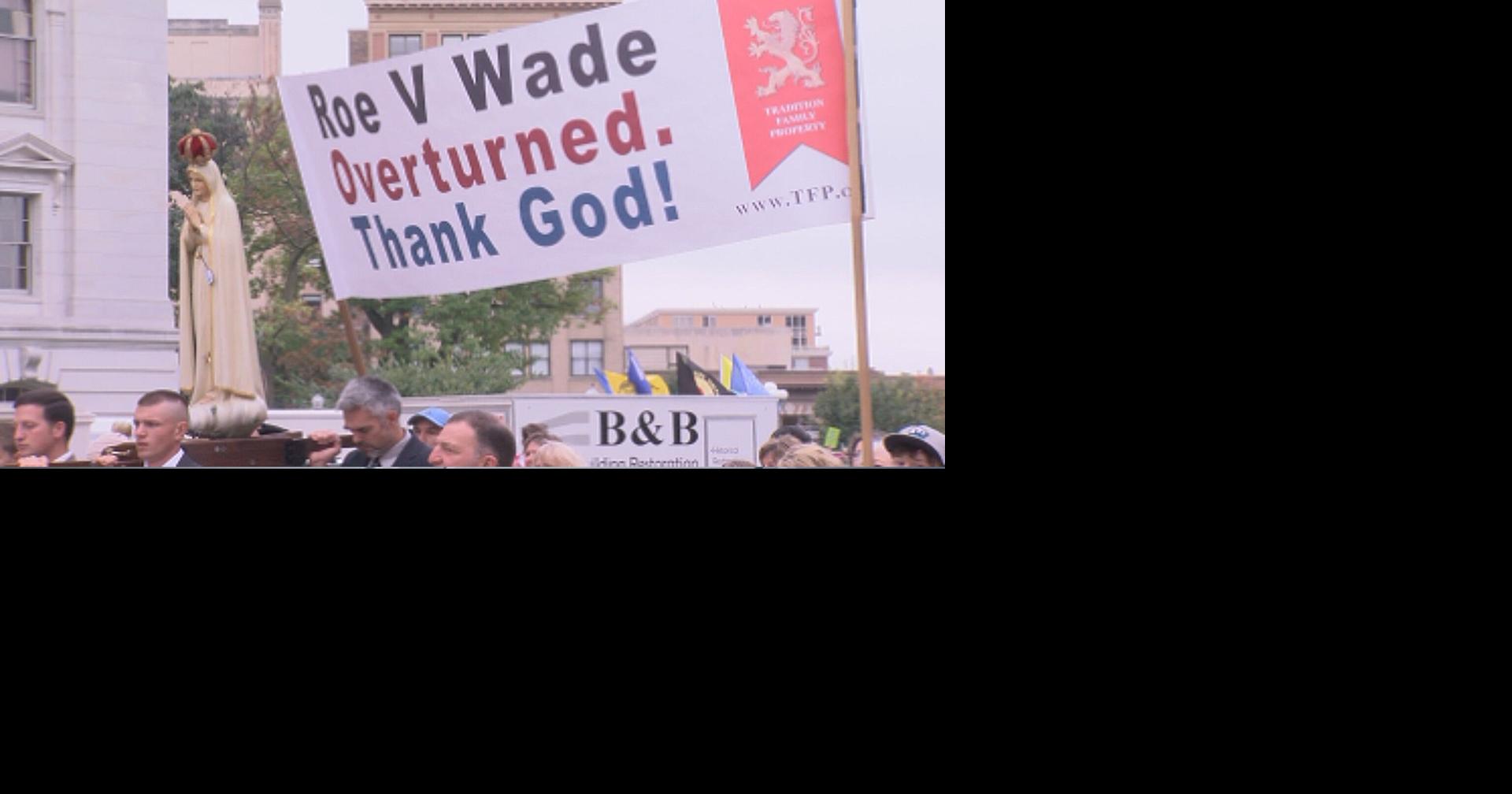 March for Life draws both support and counter protests | News | wkow.com