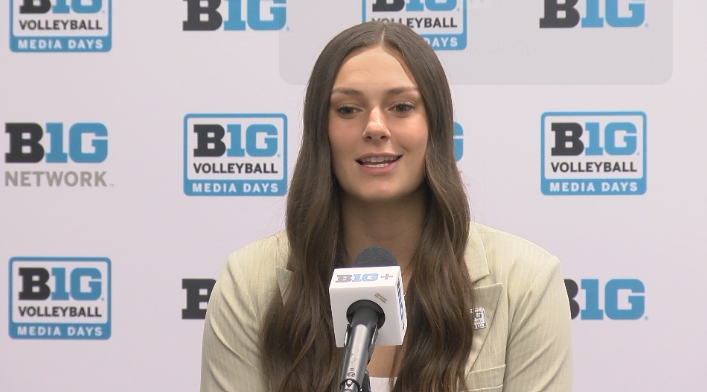 Badgers talk 2023 goals at Big Ten Volleyball Media Day in Chicago ...