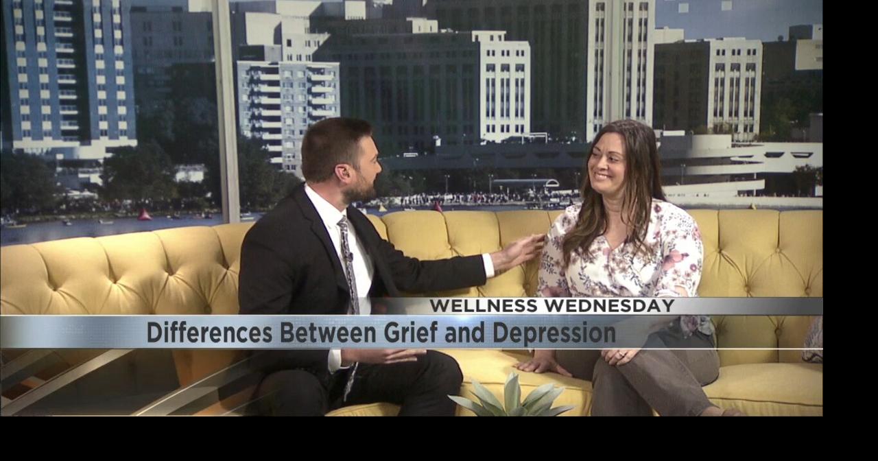 Wellness Wednesday: Differences between grief and depression | Video ...