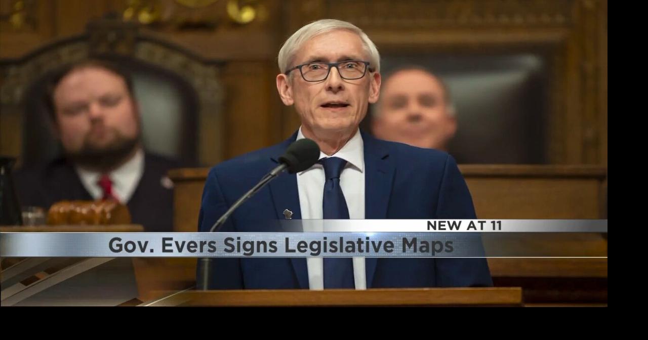 Gov. Evers signs legislative maps | Video | wkow.com
