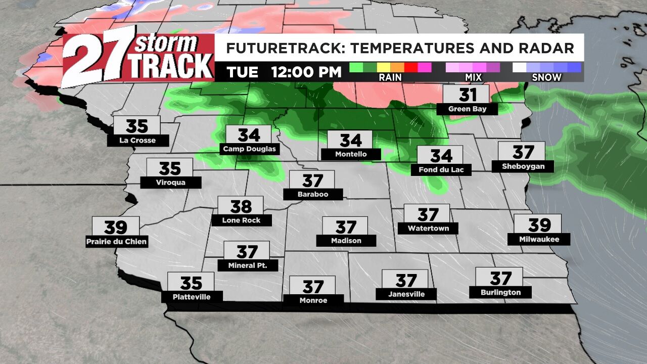 Rain chance today | | wkow.com