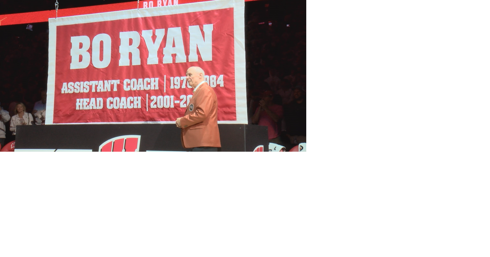Badgers raise banner for former men's basketball coach, Bo Ryan | Top ...