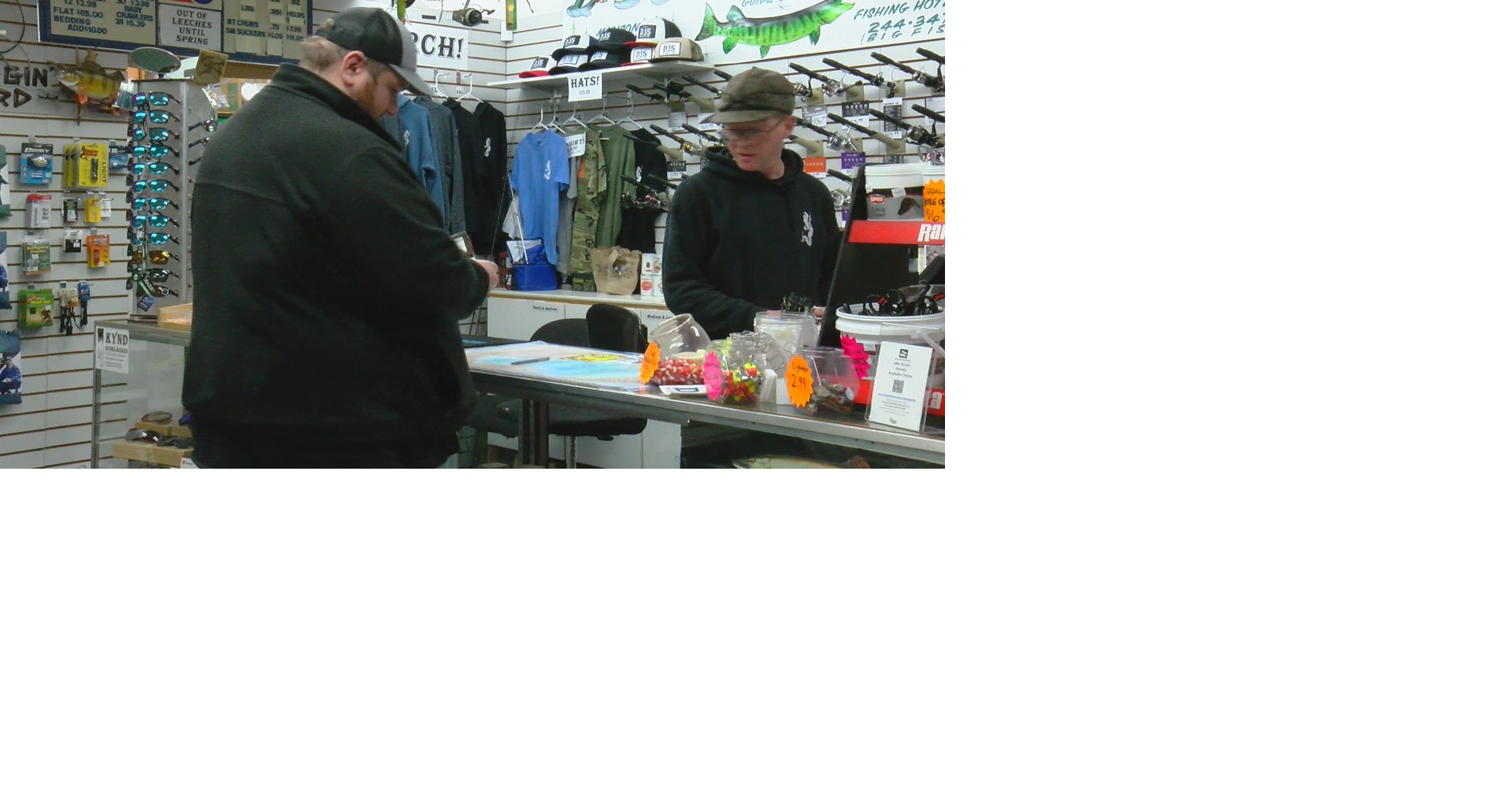 Local fishing store owners hope to stay afloat on unfrozen waters ...