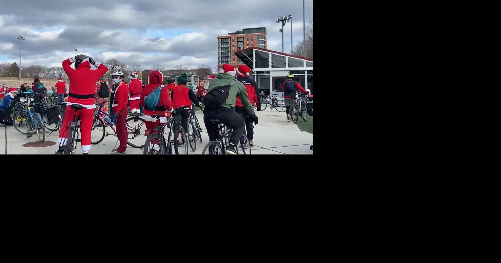 Holiday-themed biking at the Santa Cycle Rampage | News | wkow.com