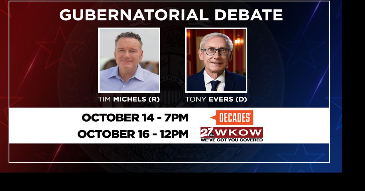 How to watch the Wisconsin gubernatorial debate | News | wkow.com