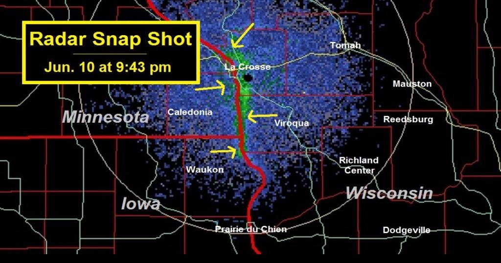 Mayfly hatch seen over Mississippi River on weather radar | Archive ...