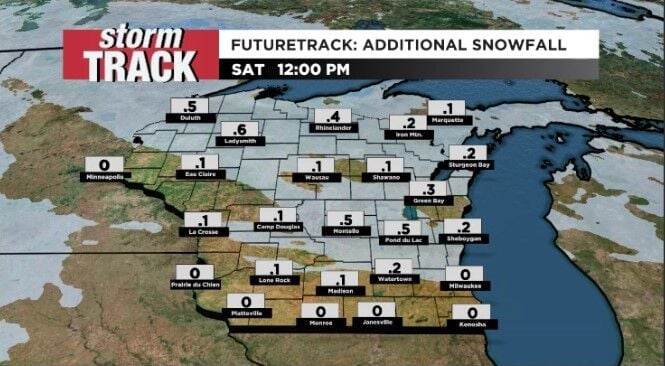 Flurries This Morning and Another Snow Chance Tomorrow | Forecast ...