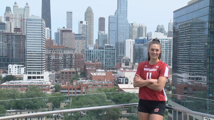 Badgers talk 2023 goals at Big Ten Volleyball Media Day in Chicago ...