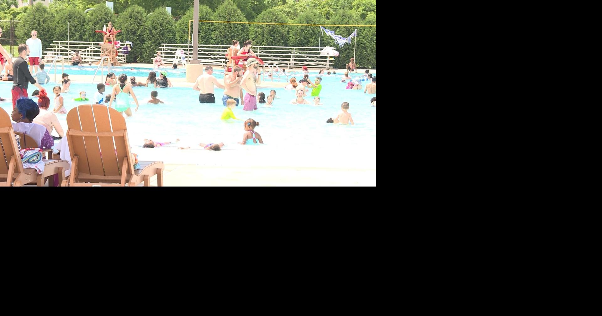 High temperatures bring large crowds to Goodman Pool | News | wkow.com