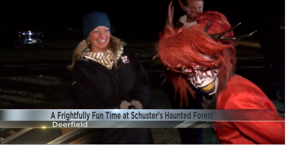 A Frightfully Fun Time at Schuster's Haunted Forest | Video | wkow.com