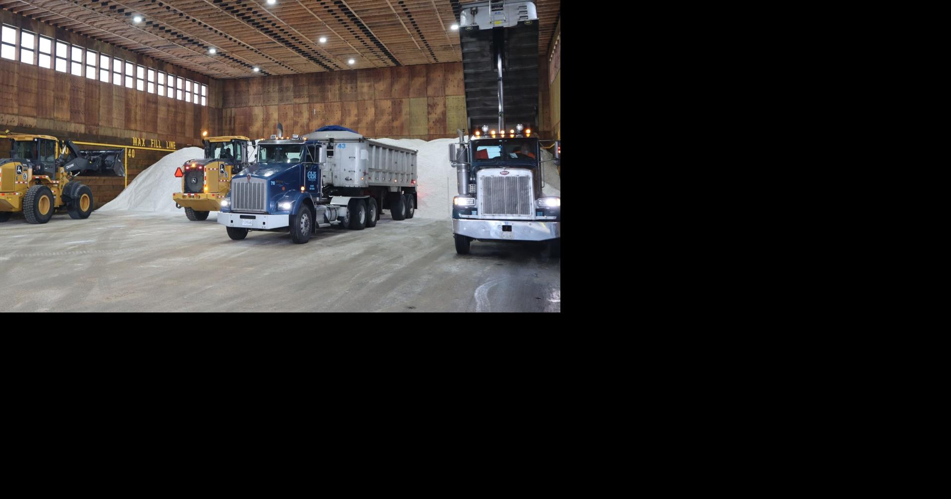 Madison Streets Division gets its first salt shipment for the winter ...