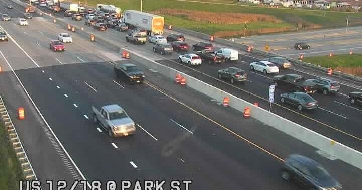 Injuries reported in multi-car crash on eastbound Beltline, scene now ...