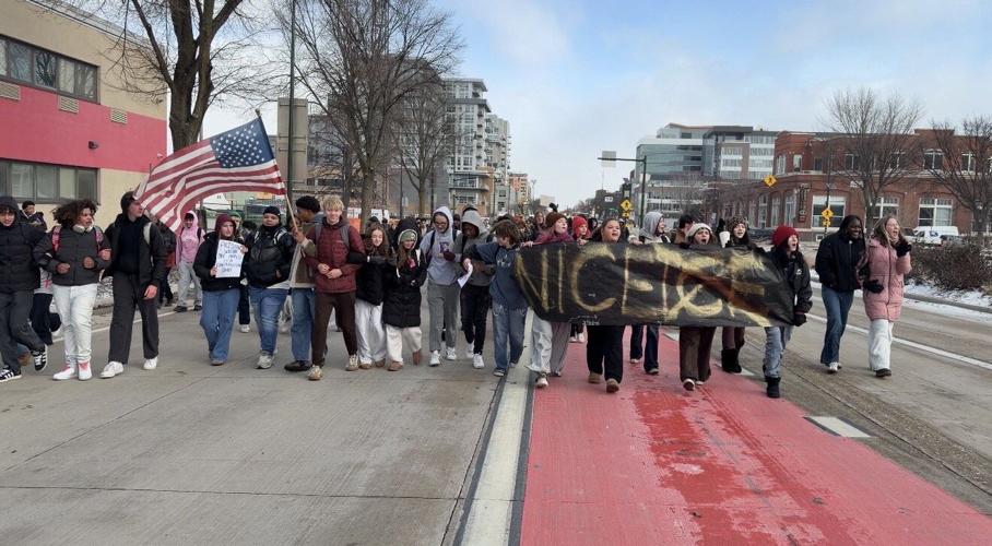 Madison high school students walk out, protest ICE actions | News ...