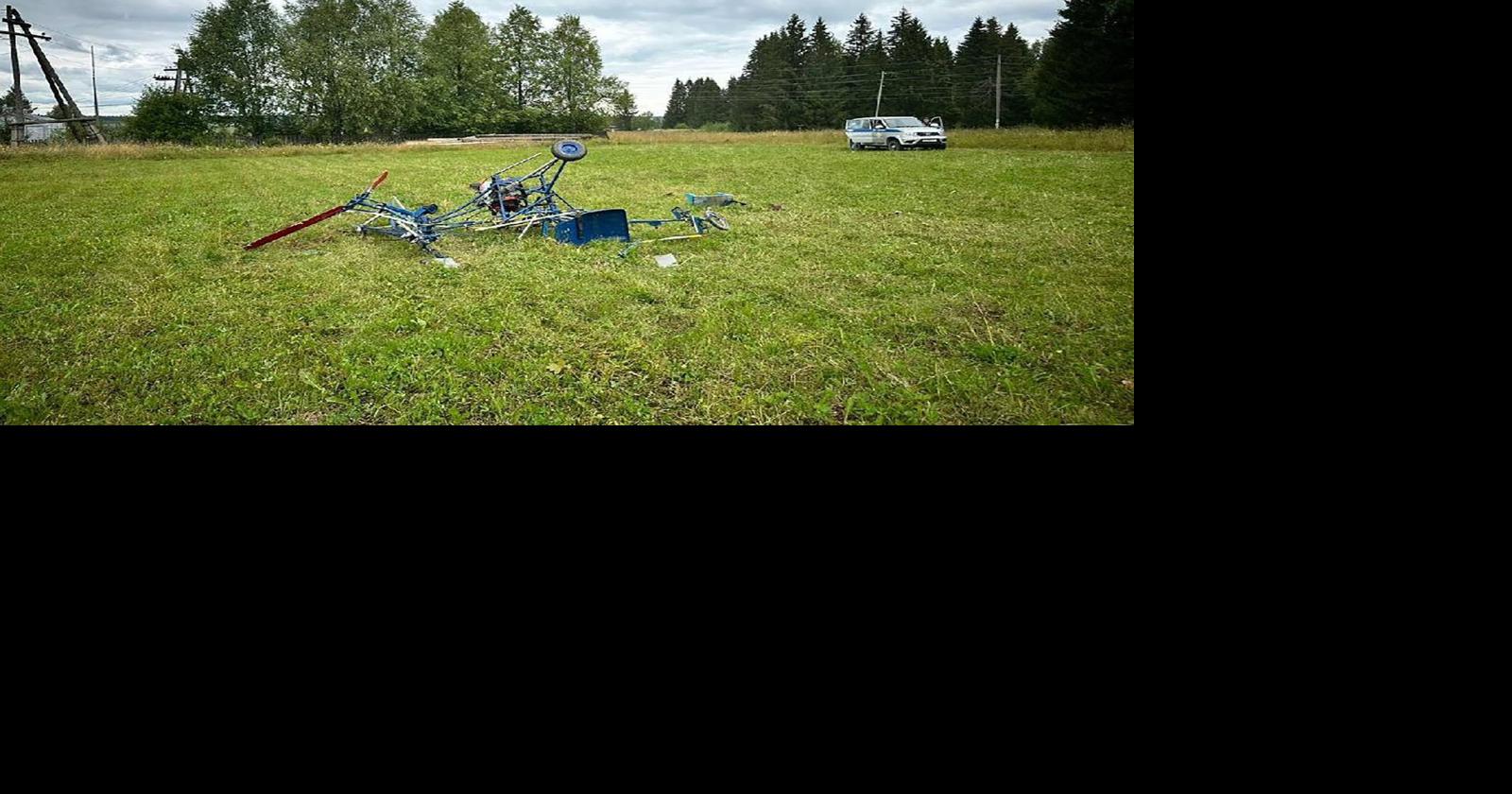 Russian man, 88, dies after homemade helicopter falls apart on takeoff ...