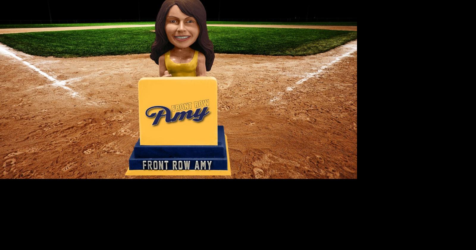 'Front Row Amy' bobblehead released online for Brewers’ 2025 home ...