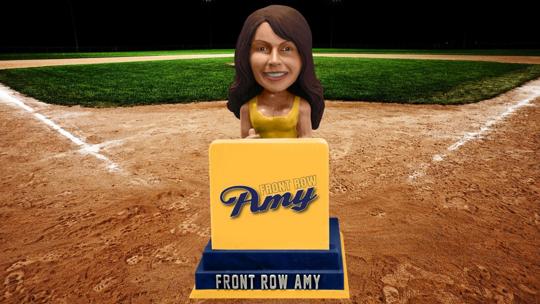 'Front Row Amy' bobblehead released online for Brewers’ 2025 home ...