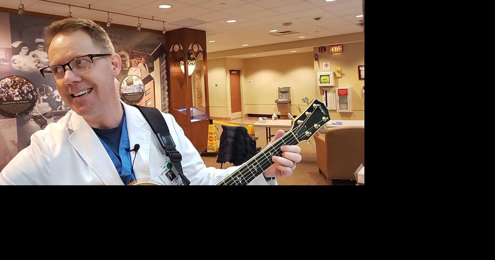 SSM Health doctor brightens coworkers’ days with music | Coronavirus ...
