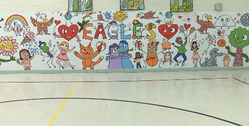 'It represents so many of our students': New mural at Janesville ...