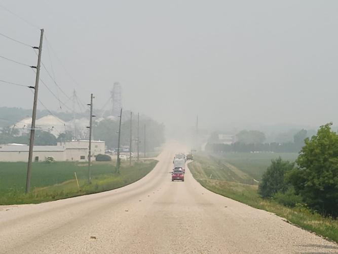 SLIDESHOW: Hazy skies across southern Wisconsin from wildfire smoke ...