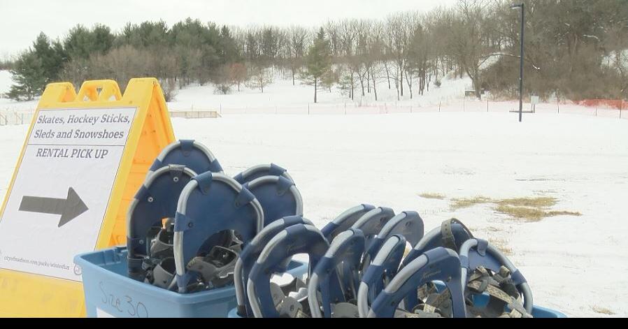 Madison parks division adds snowshoe trail at Elver Park | News | wkow.com