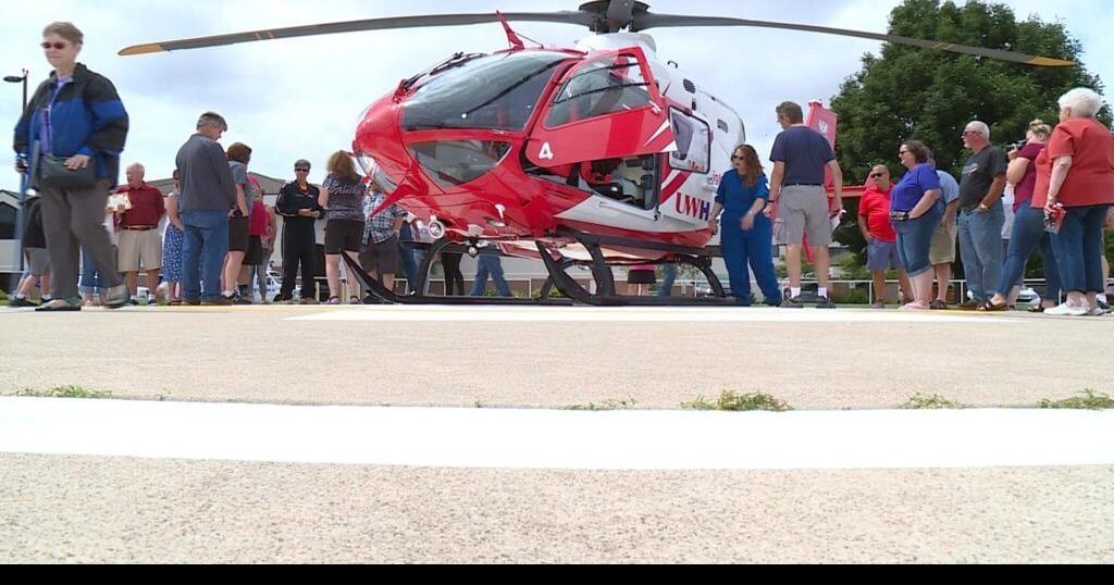 UW Med Flight shows off new base in Portage | Archive | wkow.com