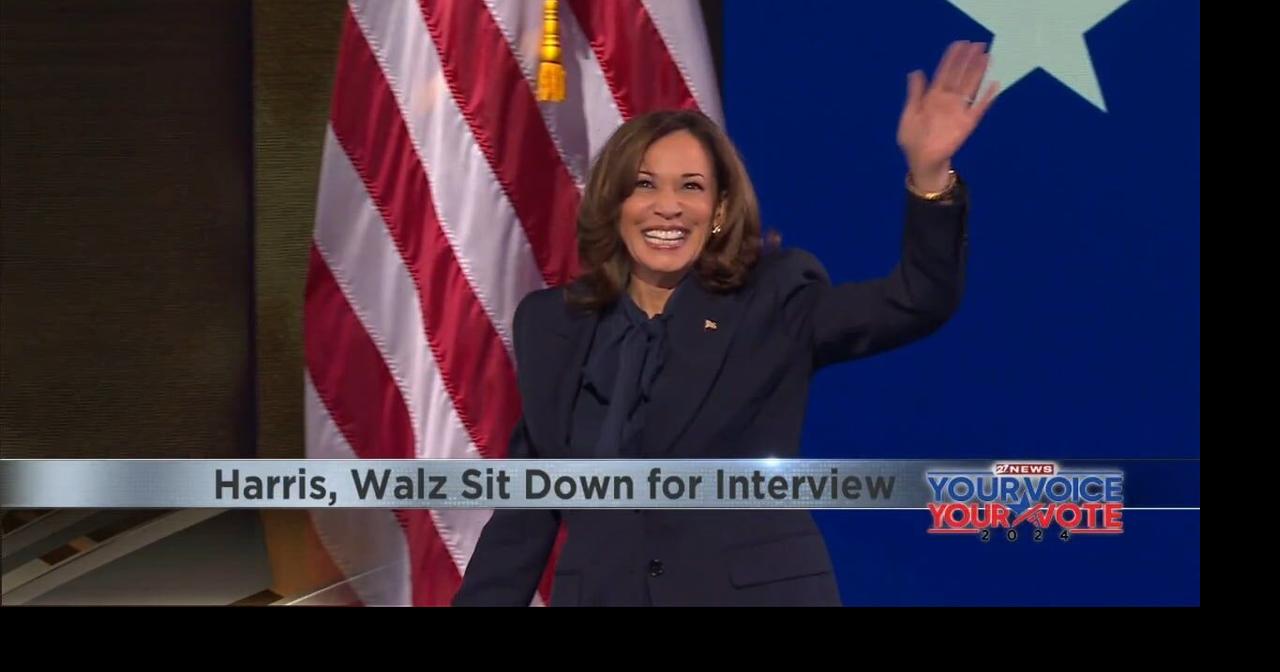 Harris, Walz to take part in joint interview on CNN | Video | wkow.com