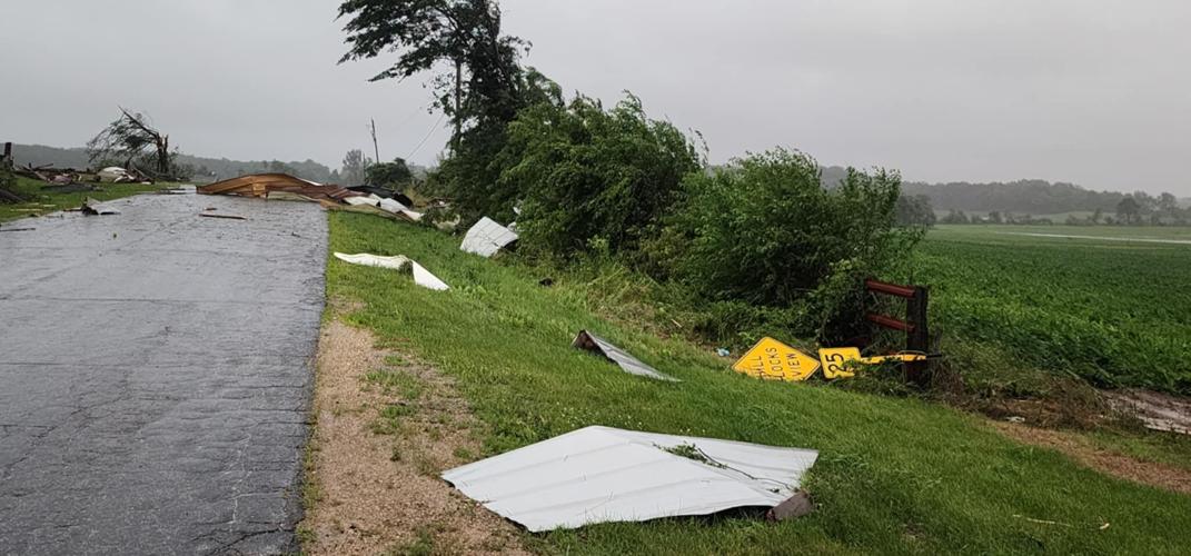 Damage in Marshall from possible tornado | News | wkow.com