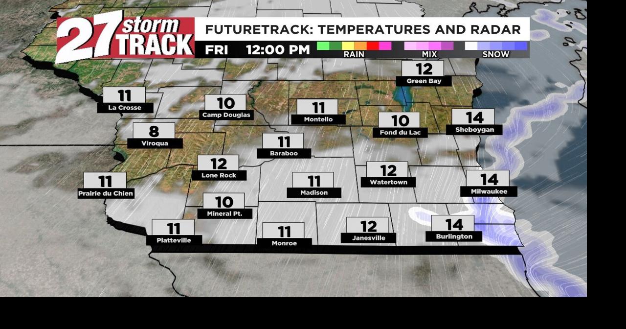 Slightly warmer and cloudier | | wkow.com