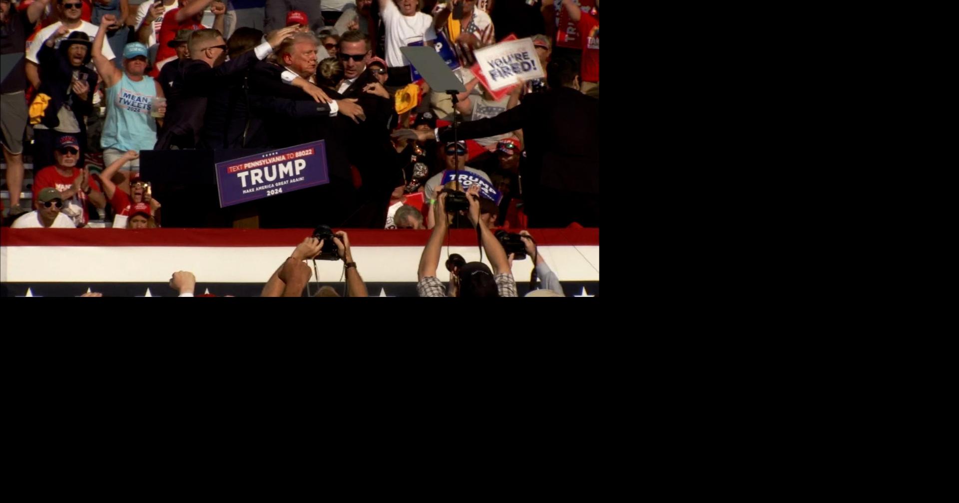 'I was shot with a bullet,': Former President Donald Trump gives an ...