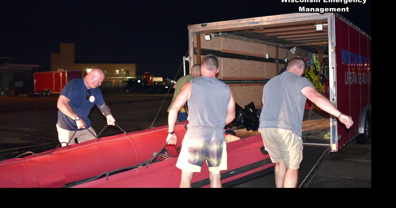 More members of WI task force help in search & rescue after flooding in ...