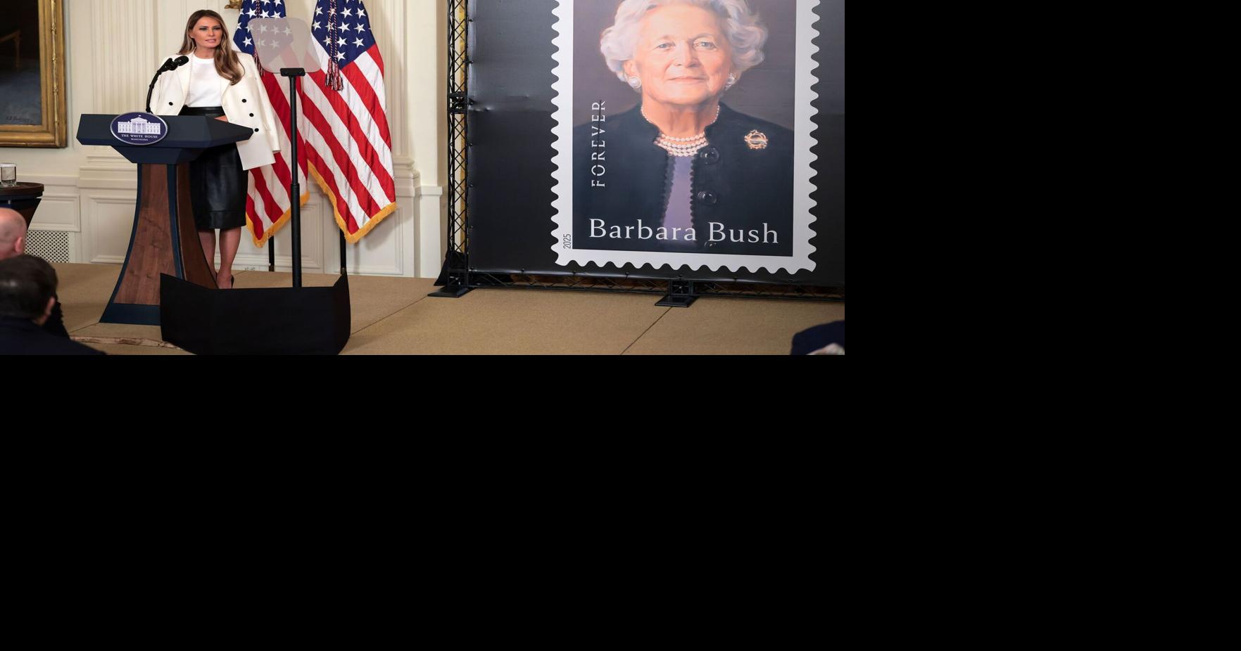 Melania Trump honors Barbara Bush’s ‘forward-thinking vision’ at White ...