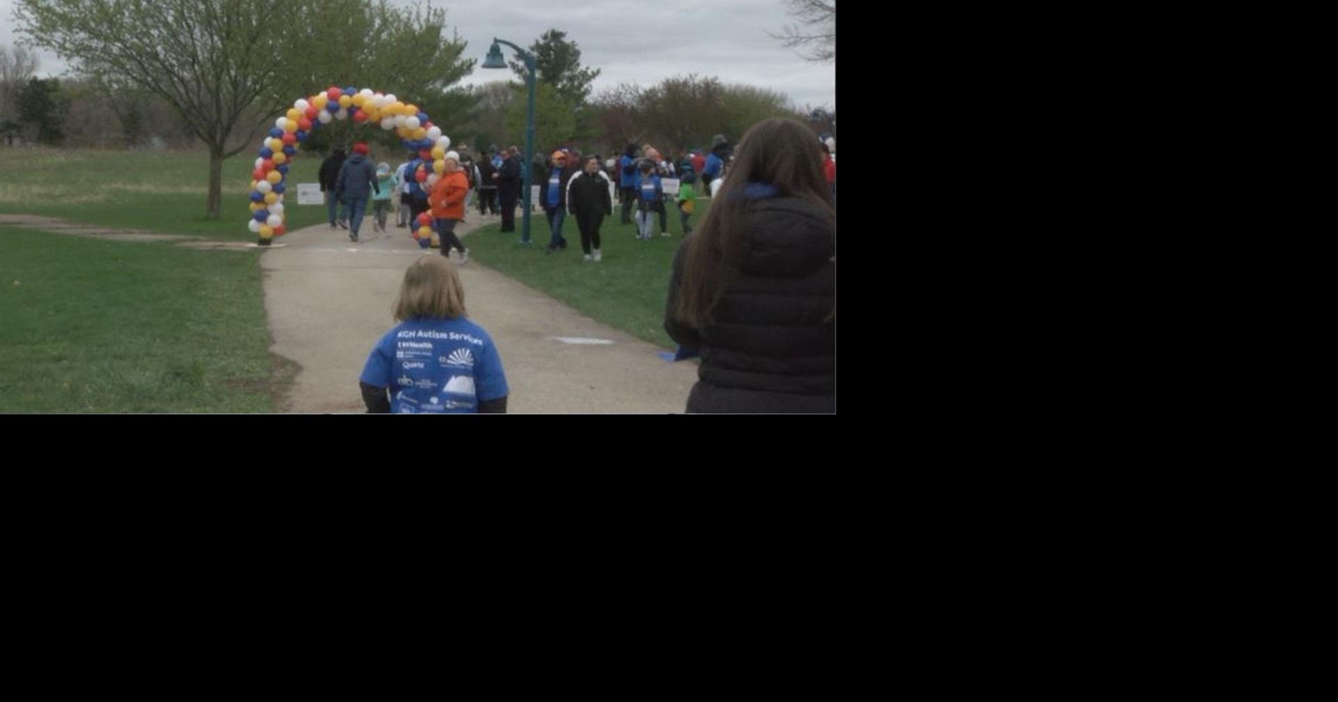 Hundreds participate in the "One Walk, Big Strides for Autism ...