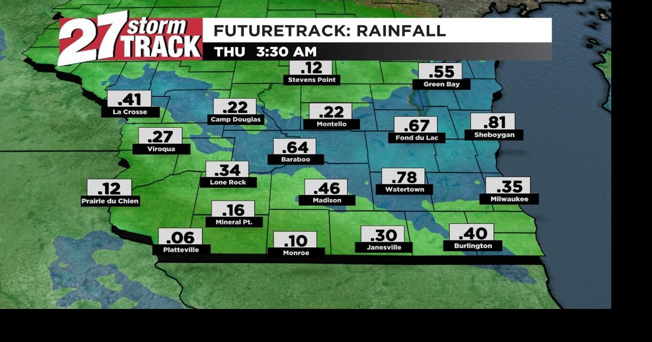 Another cool, rainy day | Forecast | wkow.com