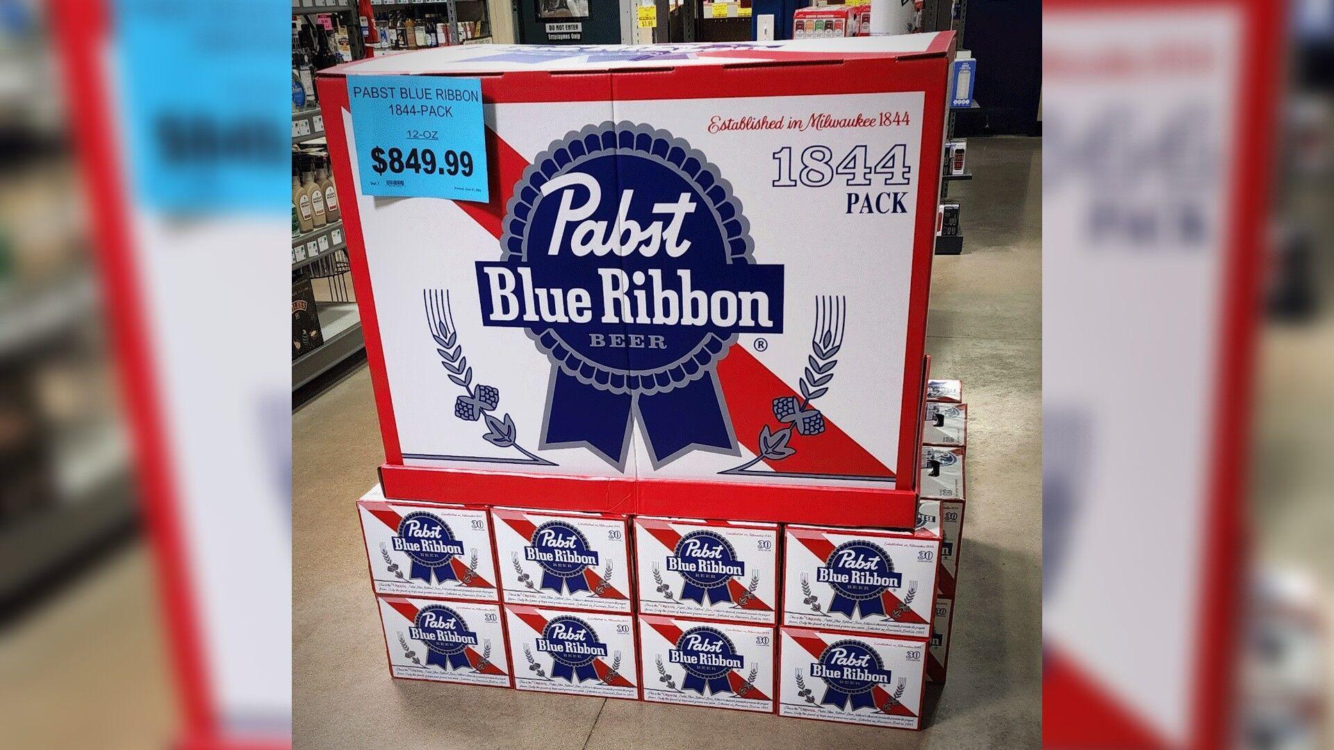 'We're gonna need a bigger cooler': PBR introduces '1844 pack' and ...