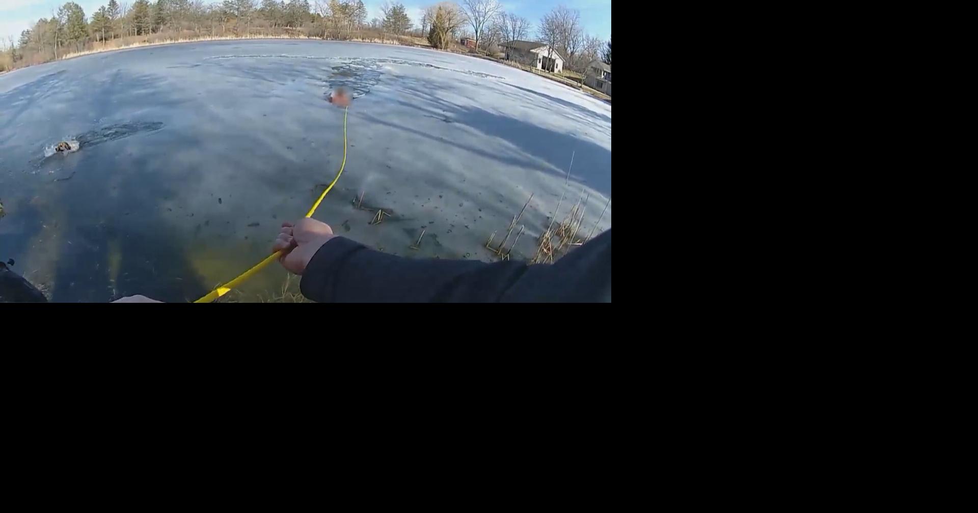 Man, dog rescued from pond in Racine County | News | wkow.com