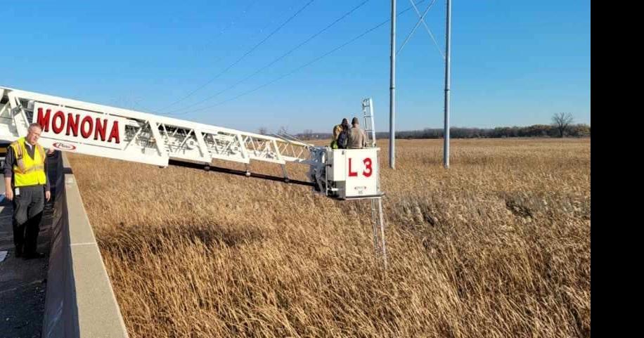 UPDATE: Monona fire crews rescue hiker from marsh | News | wkow.com