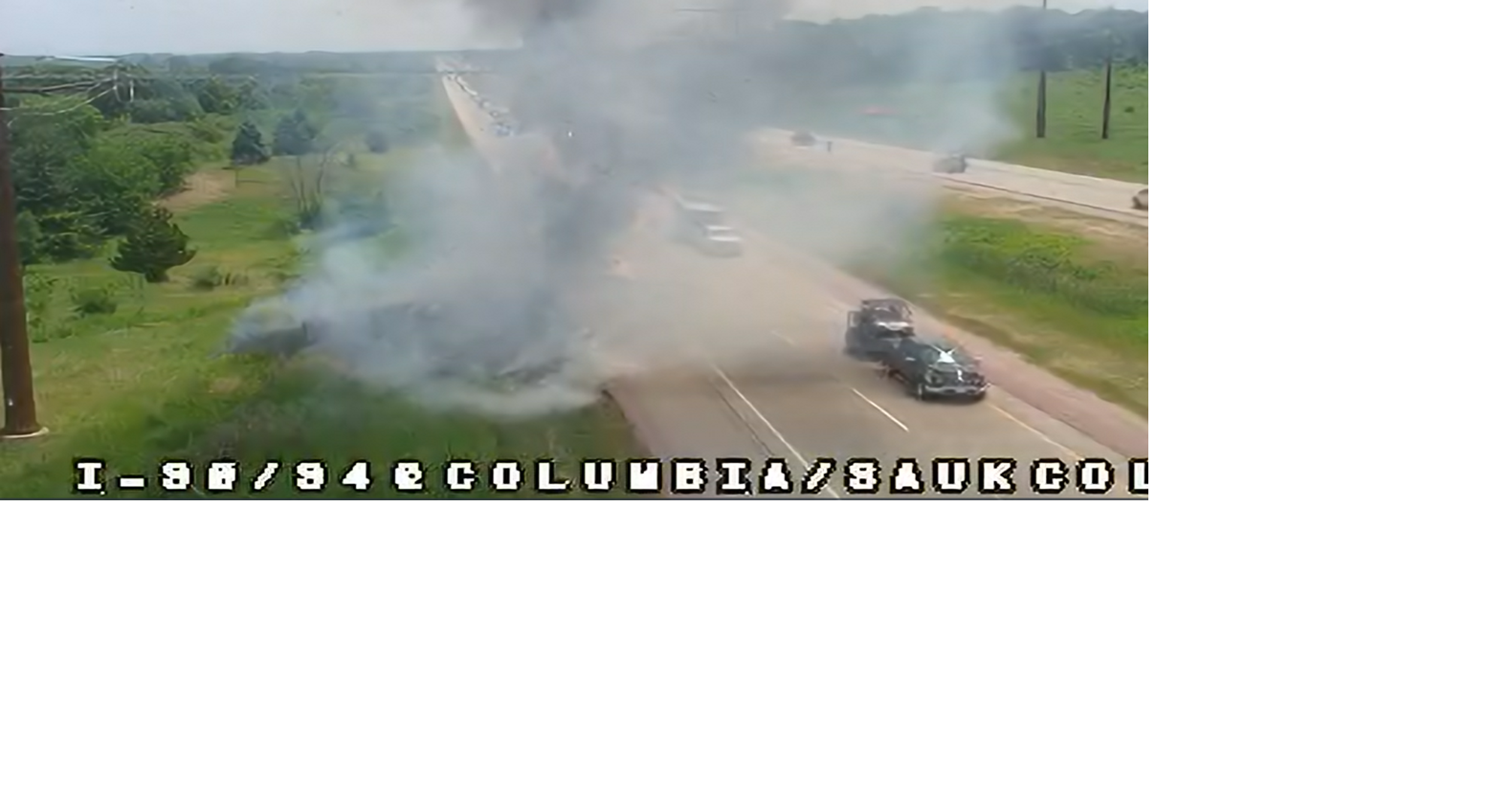 Right lane of I-90/94 closed north of WIS 33 due to vehicle fire | News ...