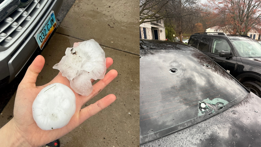 Photo Gallery: Hail falls throughout southern Wisconsin Tuesday | News ...