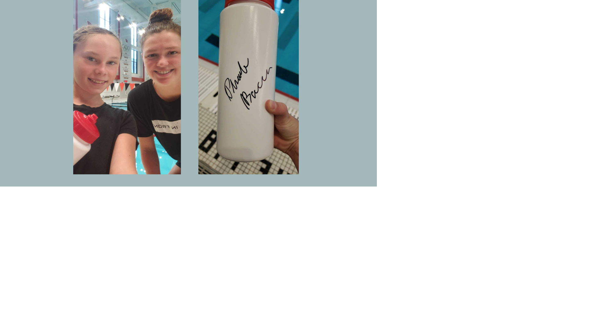 Badger Swimmer and Olympian Phoebe Bacon surprises campers at UW ...