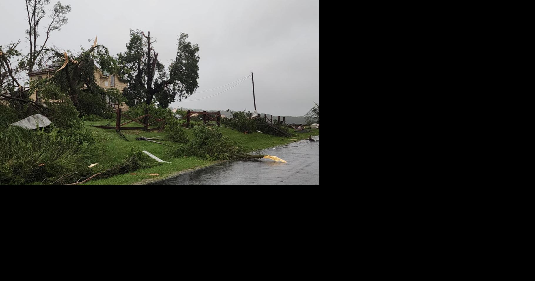Damage in Marshall from possible tornado | News | wkow.com